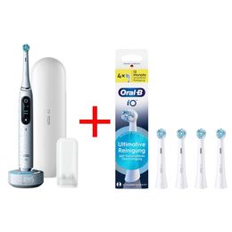 Oral-B Elektrische Zahnb&uuml;rste "iO 10", wei&szlig;, Kunststoff, B:2,5cm H:25,3cm T:2,5cm, Elektrozahnb&uuml;rsten, Magnet-Technologie, iOsense, 7 Putzmodi,