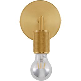 NOVA LUCE Wandleuchte "ROYAL", 1, H: 15,5cm, 1 Stk., gold, Wohnzimmer, Leuchten, Ohne Leuchtmittel