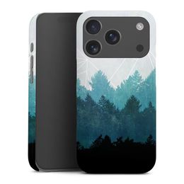 DeinDesign iPhone 17 Pro Handy Premium Case Smartphone Handyh&uuml;lle Schutzh&uuml;lle matt Tree Forrest Abstract Premium Case