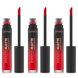 Catrice Damen Lippenstift "ENDLESS MATTE LIQUID LIPSTICK", rot, Lippen-Kosmetika, Cremige, nicht klebrige Textur