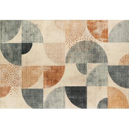 Teppich KLEEN-TEX HOME "Orris", bunt, B:200cm H:10mm L:290cm, Obermaterial: 100% Polyester, Teppiche, Teppich