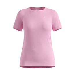 Odlo Essential Seamless T-Shirt Crew Neck L/S Bekleidung Damen pink