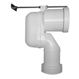 Duravit Universal Anschlussbogen, f&uuml;r Stand-WC, 8990250000,