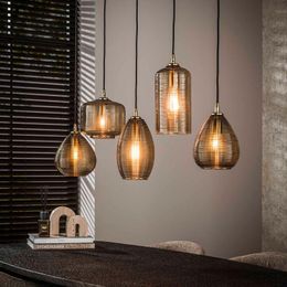Onooro Milan Stripe Pendelleuchte, E27, BO683-7063/91,