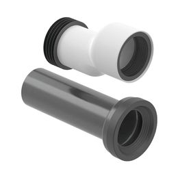 Geberit Universal Anschlussbogen-Set, f&uuml;r Stand-WC, 152062001,