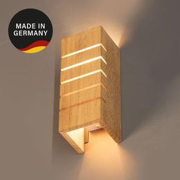 Fischer und Honsel Fischer & Honsel Shine-Wood Wandleuchte, E14, 30587,
