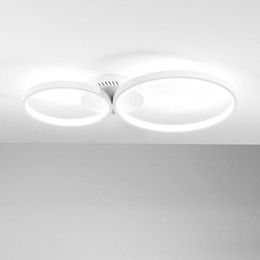 Luce Ambiente Design FREDY Deckenleuchte 2-flammig, LED, LED-FREDY-PL2,