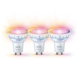 WIZ Tunable White & Color 3er Set LED-Lampe PAR16 GU10, 2200-6500 K, 4,7 W, 8720169076662, PAR16
