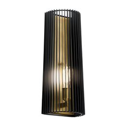 Elstead Lighting Linara Wandleuchte, E27, QN-LINARA1-BK,