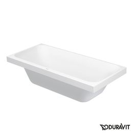 Duravit Happy D.2 Rechteck-Badewanne, Einbau, 700314000000000,