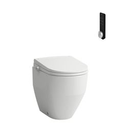 Laufen Cleanet Pro Stand-Dusch-WC mit WC-Sitz, H603890000S002,
