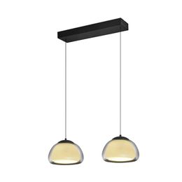 HELL Luxxo Pendelleuchte LED, 2-flammig mit Fernbedienung, 20635/2-06,