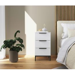 Rauch Kommode &raquo;Flipp&laquo; mit Fu&szlig;gestell - 40x42x72cm - wei&szlig; -