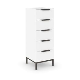 Rauch Kommode &raquo;Flipp&laquo; mit Fu&szlig;gestell - 40x42x111cm - beige - Holz / Holz
