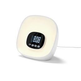 Tchibo - Lichtwecker mit Radio - wei&szlig;