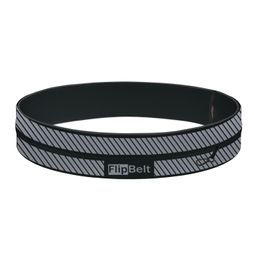 FlipBelt Running Belt Reflective Black