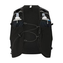 Endurance Genend Running Vest mit Flaschen zubeh&ouml;r Unisex schwarz S