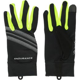Endurance Sherman Run Gloves Bekleidung Unisex gelb XS
