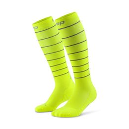 CEP Pro Run Reflective Tall Socks Bekleidung Herren gelb XL