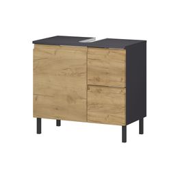 Tchibo - Waschbeckenunterschrank &raquo;Salinas&laquo; - 60x34x56cm - braun - Holz