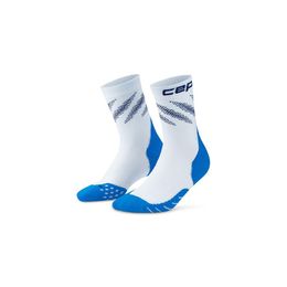 CEP Core Run Edt. Elliptic Mid Cut Socks Bekleidung Damen blau S