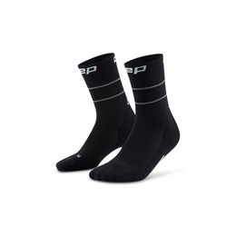 CEP Pro Run Reflective Mid Cut Socks Bekleidung Damen schwarz M