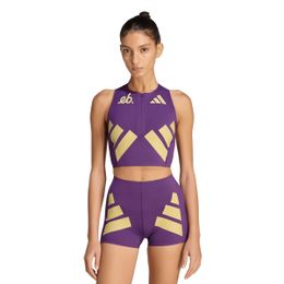 Adidas Adizero Road to Records Crop Tank Damen