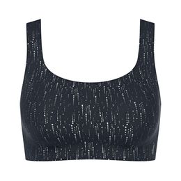 Sloggi Zero Feel 2.0 Festive Top - Damen - Gr. XL - schwarz