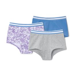 Tchibo - 3 M&auml;dchen-Pantys - M&auml;dchen - Gr. 134/140 - blau/print