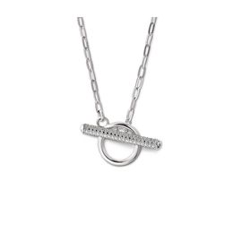 Tchibo - 925 Silber Kette Sparkling T-Bar - silber