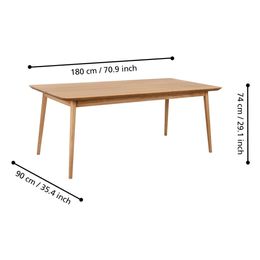 Eglo Tisch &raquo;Sangkimah&laquo; - 180x90x74cm - braun - Eichenholz