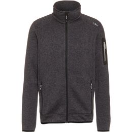 CMP Strickfleece Herren - Gr&ouml;&szlig;e 54 - schwarz