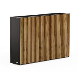 Herstera Garden Pflanzkasten &raquo;Divider&laquo; - 120x25x80cm - braun - Stahl / Holz