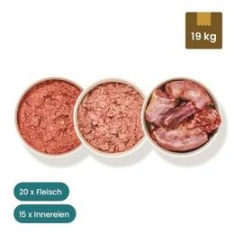 haustierkost.de Schlemmer Paket HUND Frostfutter 19 kg