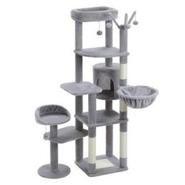 Pawz Road mehrst&ouml;ckiger Kratzbaum 150cm grau