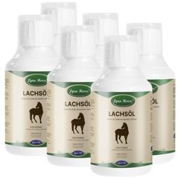 LYRA PET Lyra Horse Barfer's Solution 100 % Lachs&ouml;l f&uuml;r Pferde 3 l