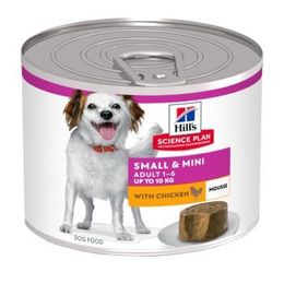 Hill's Hill's Science Plan Nassfutter Hund, Adult, Small & Mini, Mousse, Huhn 48x200 g