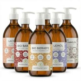 Wolfsbacher Natur Futter&ouml;l Set 6 x 500ml