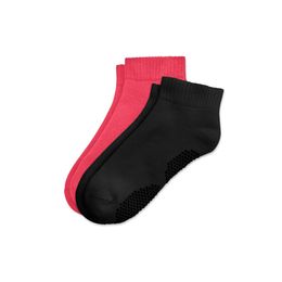 Tchibo - 2 Paar Yogasocken - Damen - Gr. 39-42 - schwarz