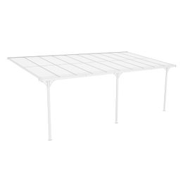 Tchibo - Terrassen&uuml;berdachung - 617x300x270cm - wei&szlig; - Aluminium