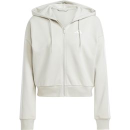 Adidas 3S Sweatjacke Damen - Gr&ouml;&szlig;e XL - grau