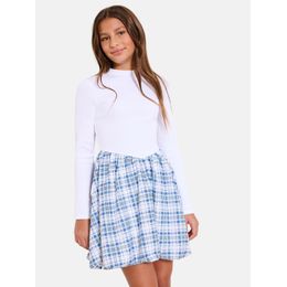 Lipsy Kleid M&auml;dchen Gr&ouml;&szlig;e 166 blau / hellblau / schwarz / wei&szlig;