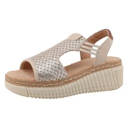 Tom Tailor Sandale - Damen - Gr. 41 - silber