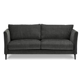 Tchibo - 3-Sitzer-Sofa - 187x95x84cm - anthrazit - Polyester / Metall