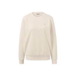 Tchibo - Sweatshirt mit Stickerei - Damen - Gr. M - creme