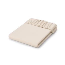 Tchibo - Edelflanell-Spannbettlaken - creme