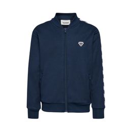 Hummel Hmljr Archive Reg Poly Zip Jacket - Kinder - Gr. 158/164 - blau