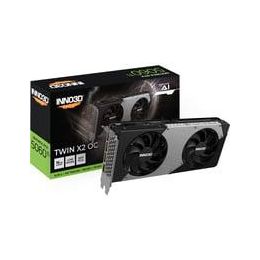Inno3D GeForce RTX 5060 Ti TWIN X2 OC 16GB, Grafikkarte DLSS 4, 3x DisplayPort, 1x HDMI 2.1
