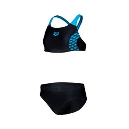 arena Feel Kinder-Bikini Openings Energy Back - M&auml;dchen - Gr. 128 - schwarz