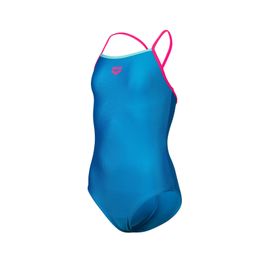 arena Feel Kinder-Badeanzug Light Drop Back Solid - M&auml;dchen - Gr. 140 - blau